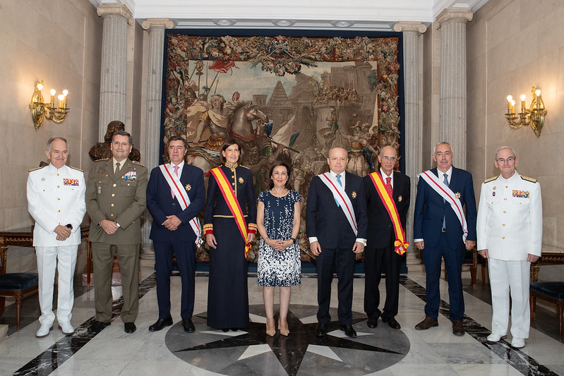 El presidente de Fundación Feindef, D. Julián García Vargas recibe la ...